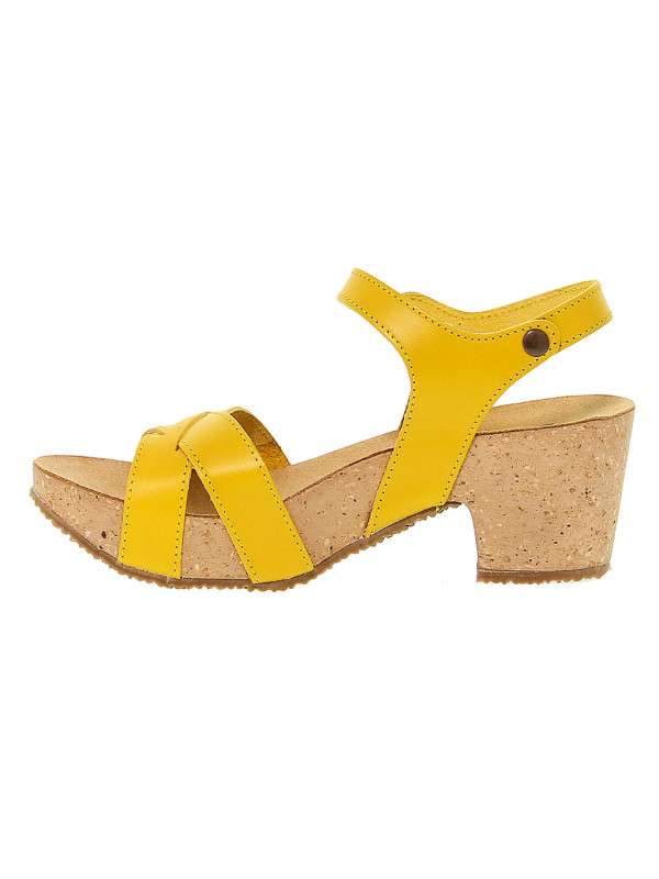 Heeled sandal Bionatura in leather - Guidi Calzature - Sales Spring ...