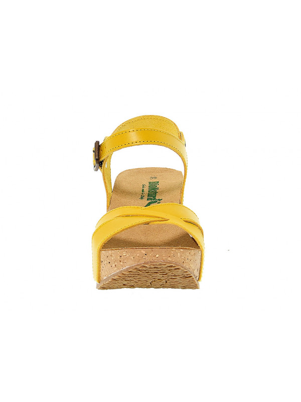 Heeled sandal Bionatura in leather - Guidi Calzature - Sales Spring ...