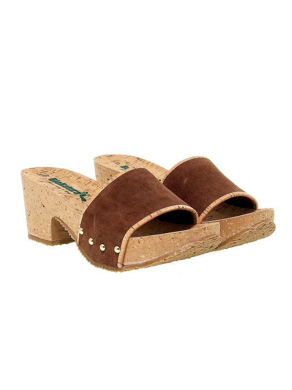 Heeled sandal Bionatura in leather - Guidi Calzature - New Collection ...